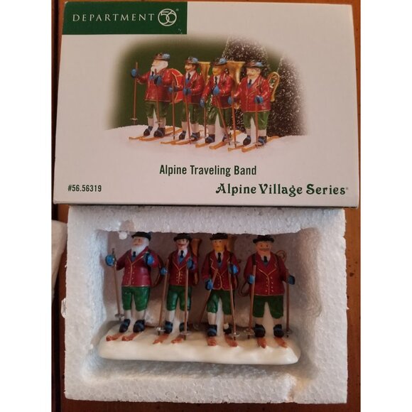 Department 56 | Holiday | Alpine Traveling Band 5639 Alpine Village ...